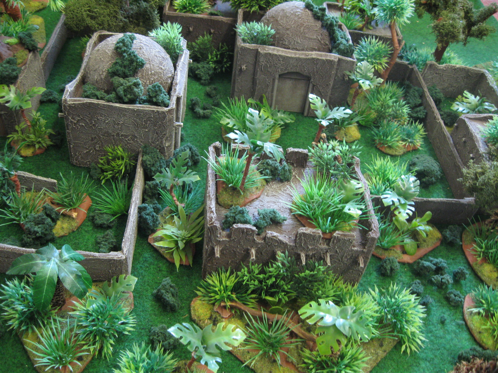 Wargame News and Terrain: Lost jungle City Terrain