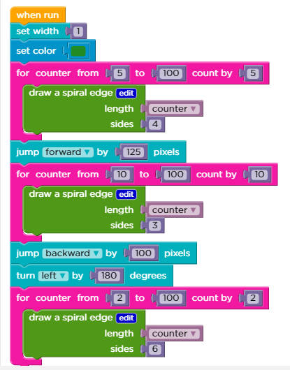 Let's Learn: Programming for kids - course 4 # Artist Functions with ...