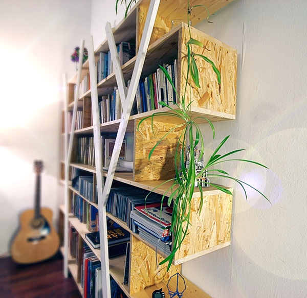 OSB FURNITURE: OSB SHELVING