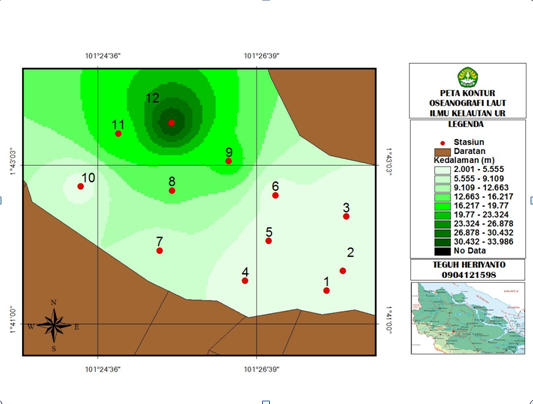 TEGUH HERIYANTO: PETA BATHYMETRI PERAIRAN SELAT RUPAT