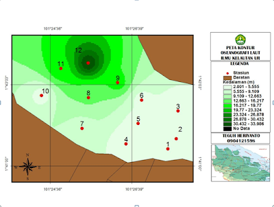 TEGUH HERIYANTO: PETA BATHYMETRI PERAIRAN SELAT RUPAT
