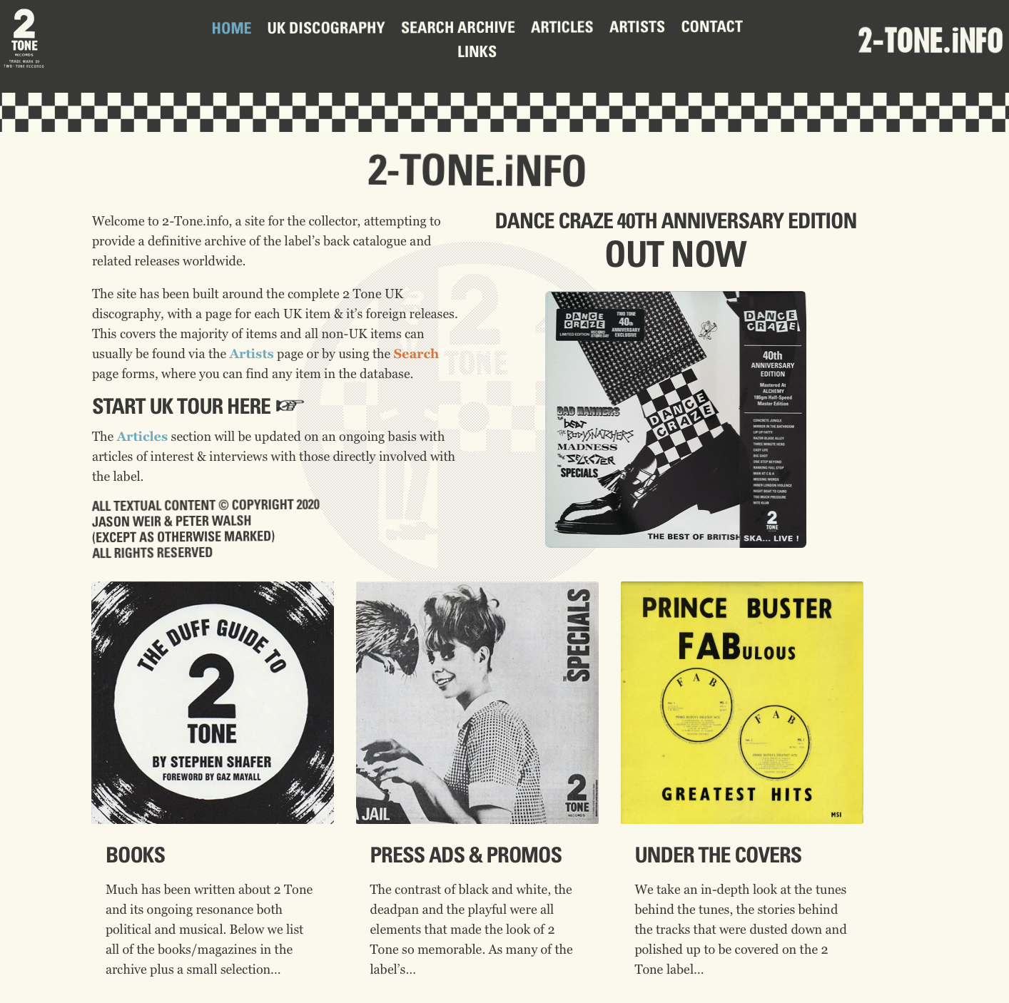 The Duff Guide to Ska: 2-Tone.info Spotlights and Reviews "The Duff ...