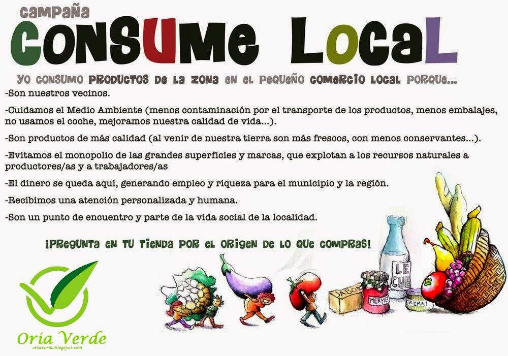 OriaVerde: Desde OV apoyamos nuestro comercio local