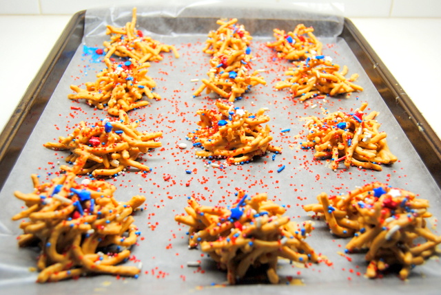 Peanut Butter Firecracker Treats