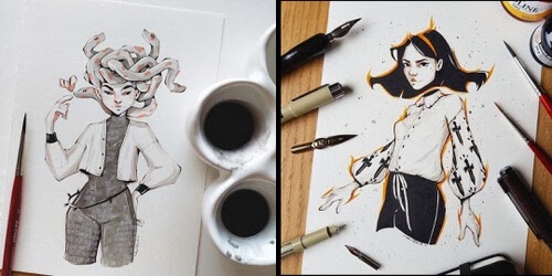 Design Stack: A Blog about Art, Design and Architecture: Character Ink ...