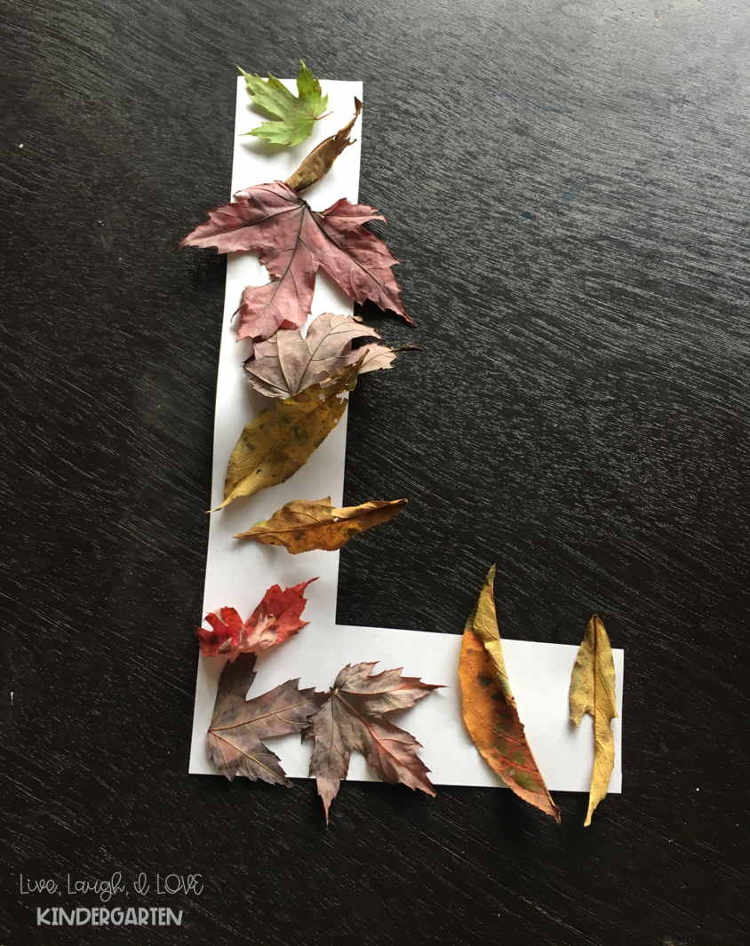 The little guy is learning the letter 'L' in preschool, so it was only ...