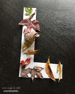 The little guy is learning the letter 'L' in preschool, so it was only ...