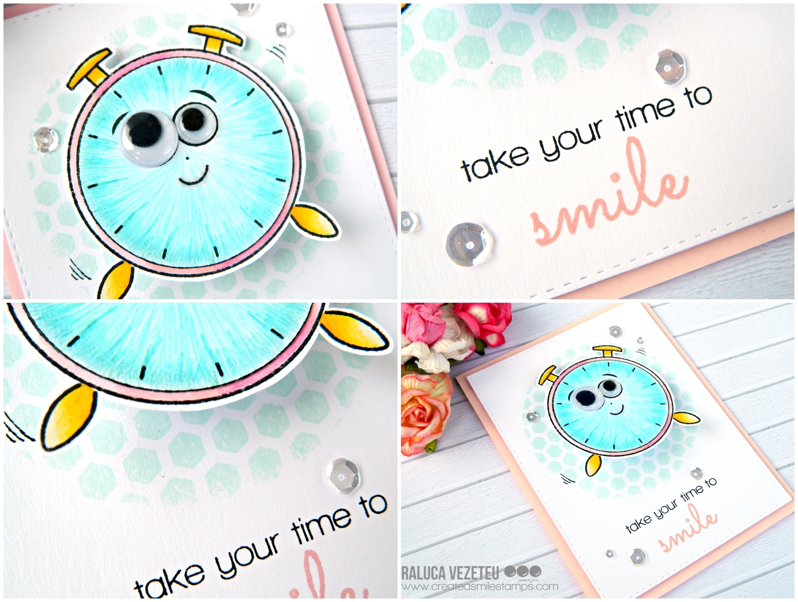 Time to smile - Create a Smile Handmade Card