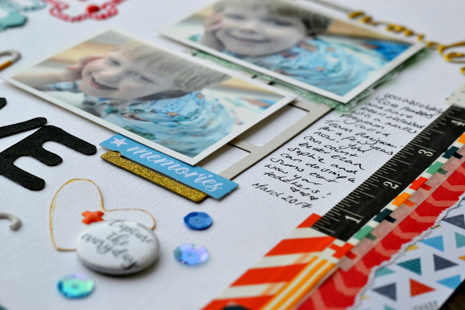 Silhouette UK: Stitched Number Border