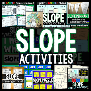 Scaffolded Math and Science: Fun Slope Activity Ideas