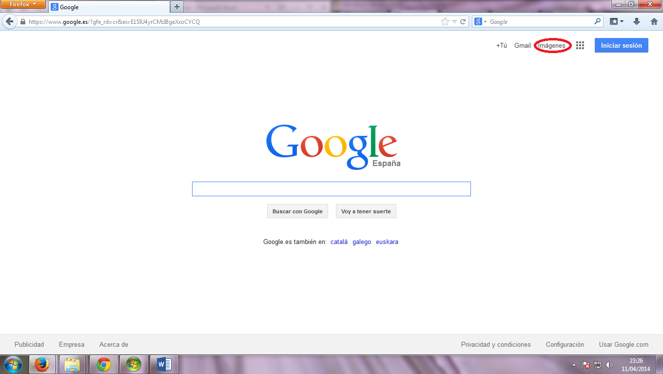 Bit, el octavo pasajero: Buscar una imagen en Internet