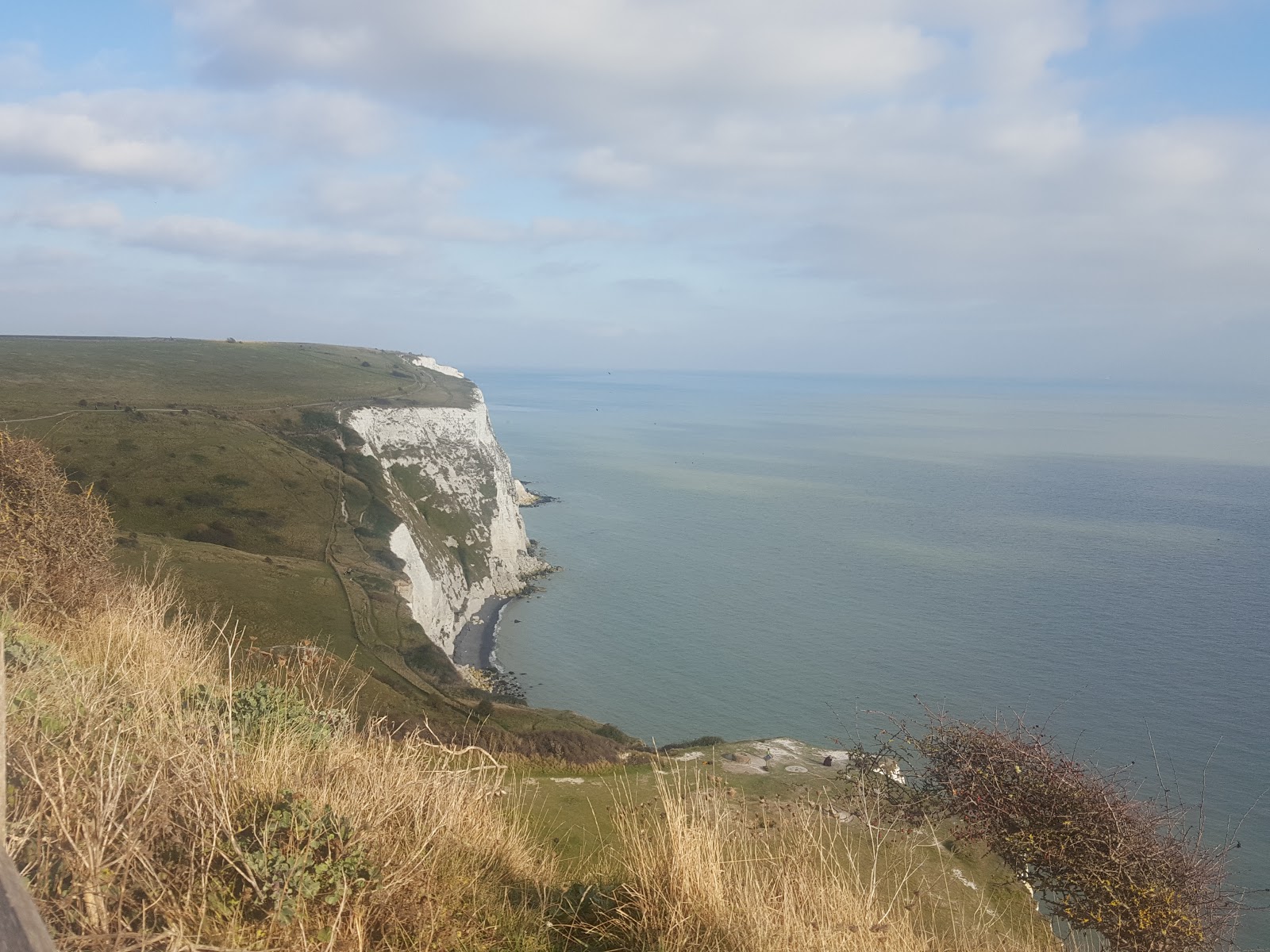 One of the most famous visiting place Dover and its white cliffs.