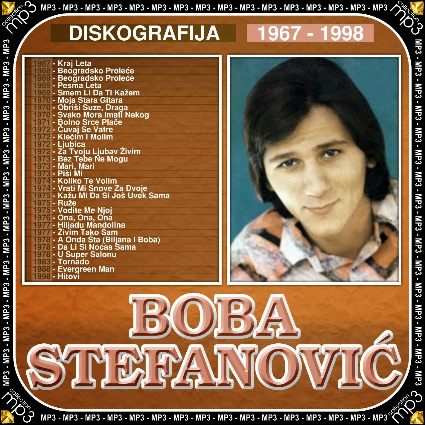 Zlatni dečak jugoslovenske muzike: Diskografija