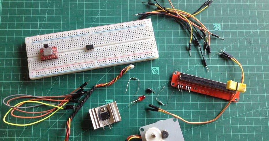 Dental care: Stepper Motor Speed Control Without Microcontroller