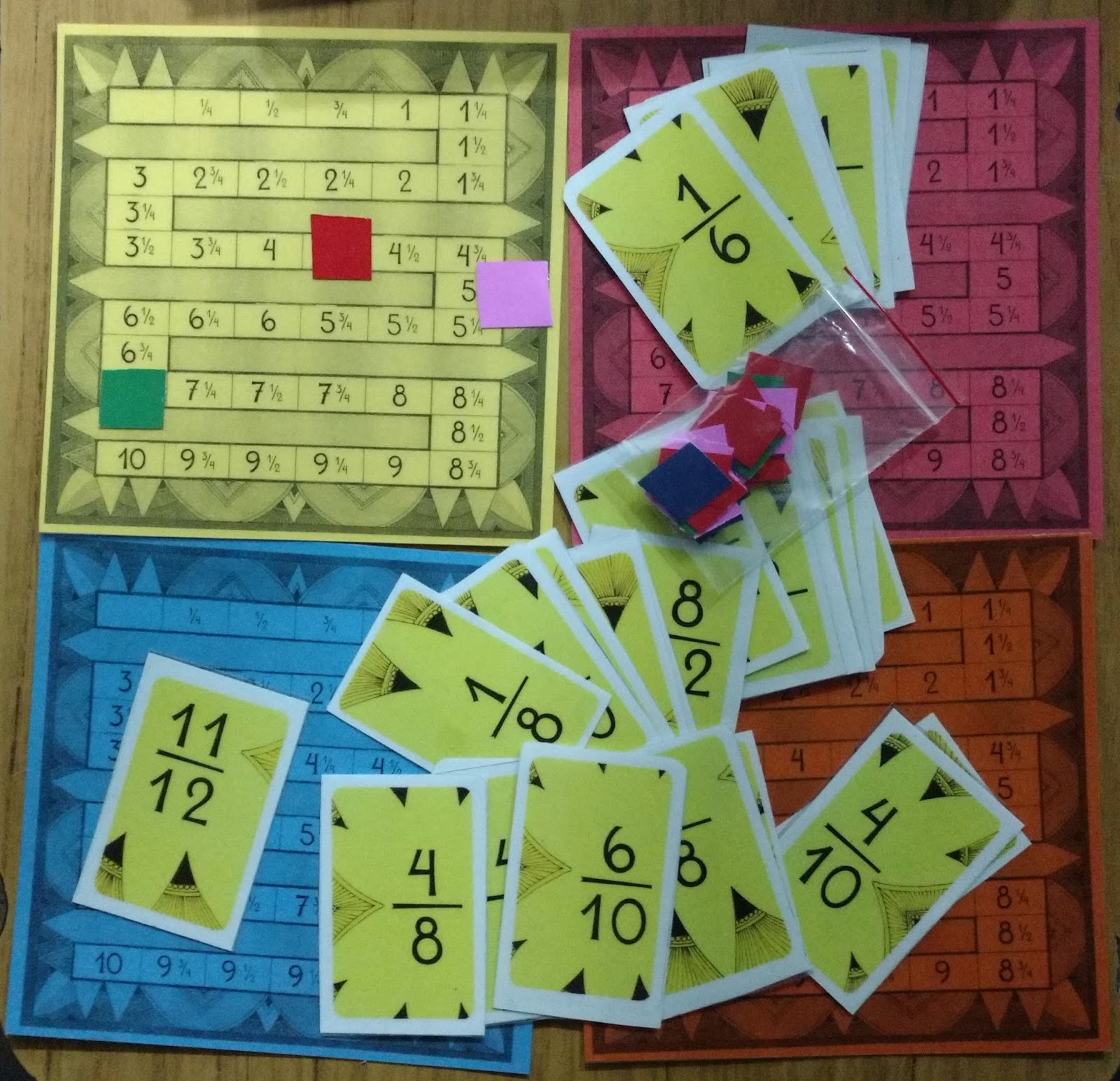 Juegoteca Matemática - Escuela del Mirador: Tablero y fichas - Carrera ...
