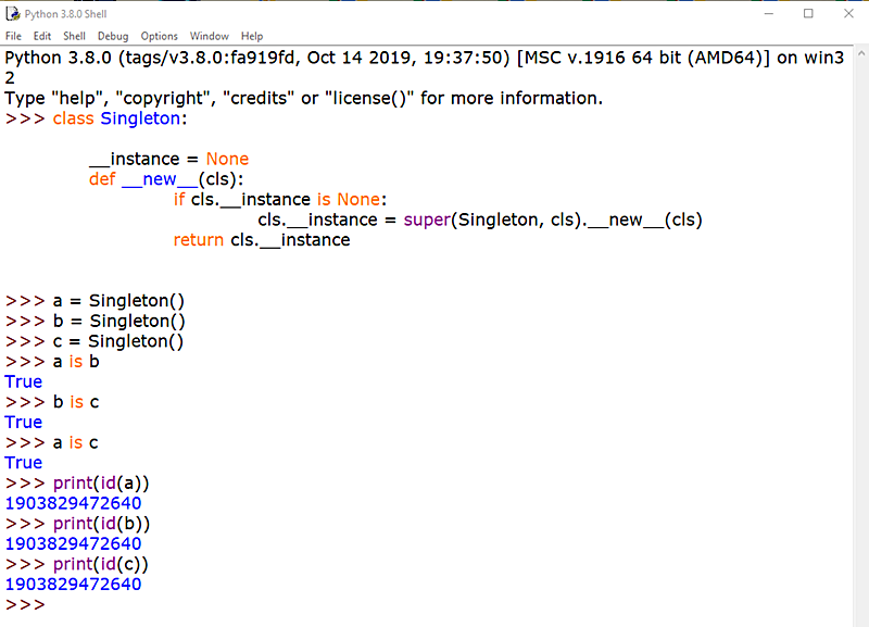 APRENDER A PROGRAMAR CON PYTHON: PATRÓN SINGLETON