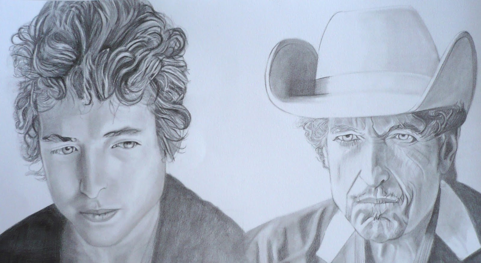BOB DYLAN: Bob Dylan DRAWINGS AND PAINTINGS : PORTRAITS
