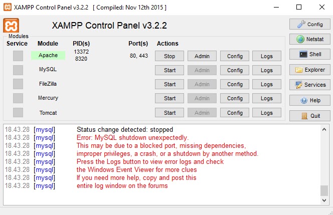 MA Negeri Tanjungpinang: Cara Mengatasi Error MySQL pada Xampp Server