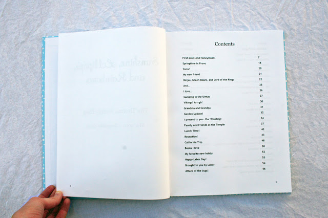 Sunshine, Lollipops, and Rainbows: How to make a Lulu Blog Book