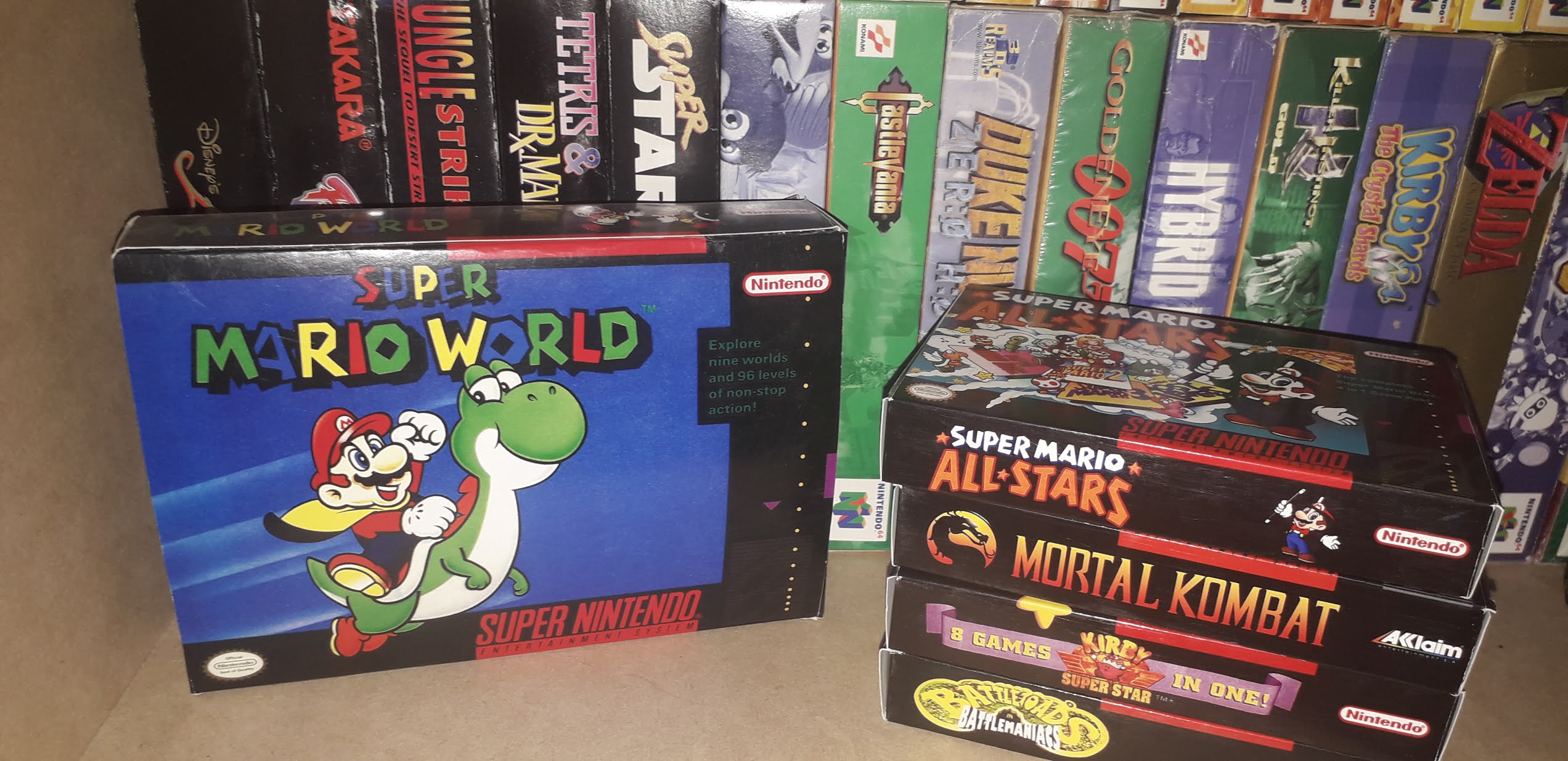 El Cuarto De Toby: Lista de Cajas Custom de SNES