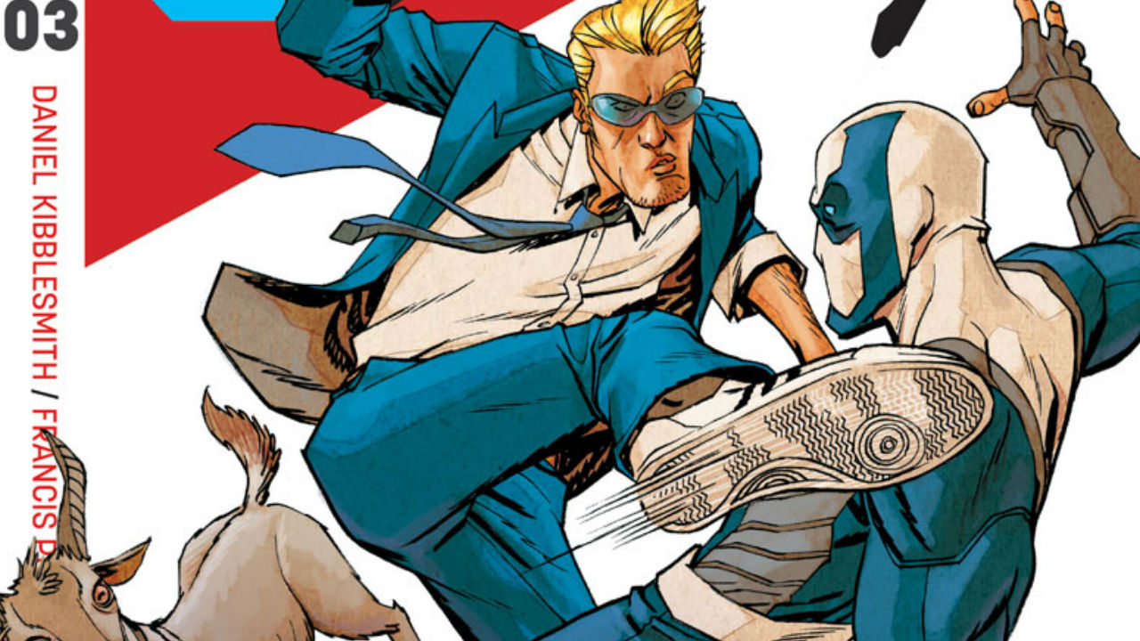 Comic Frontline: Valiant First Look: Quantum & Woody #3 - Goatacular!