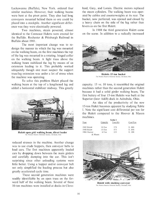 Industrial History: Hulett Iron Ore Unloaders