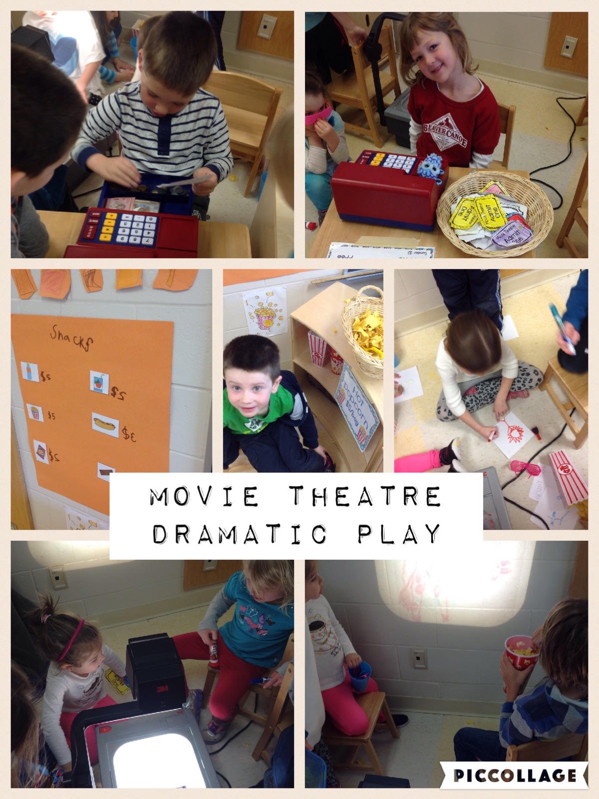 Kindergarten Tales : Movie Theatre Dramatic Play
