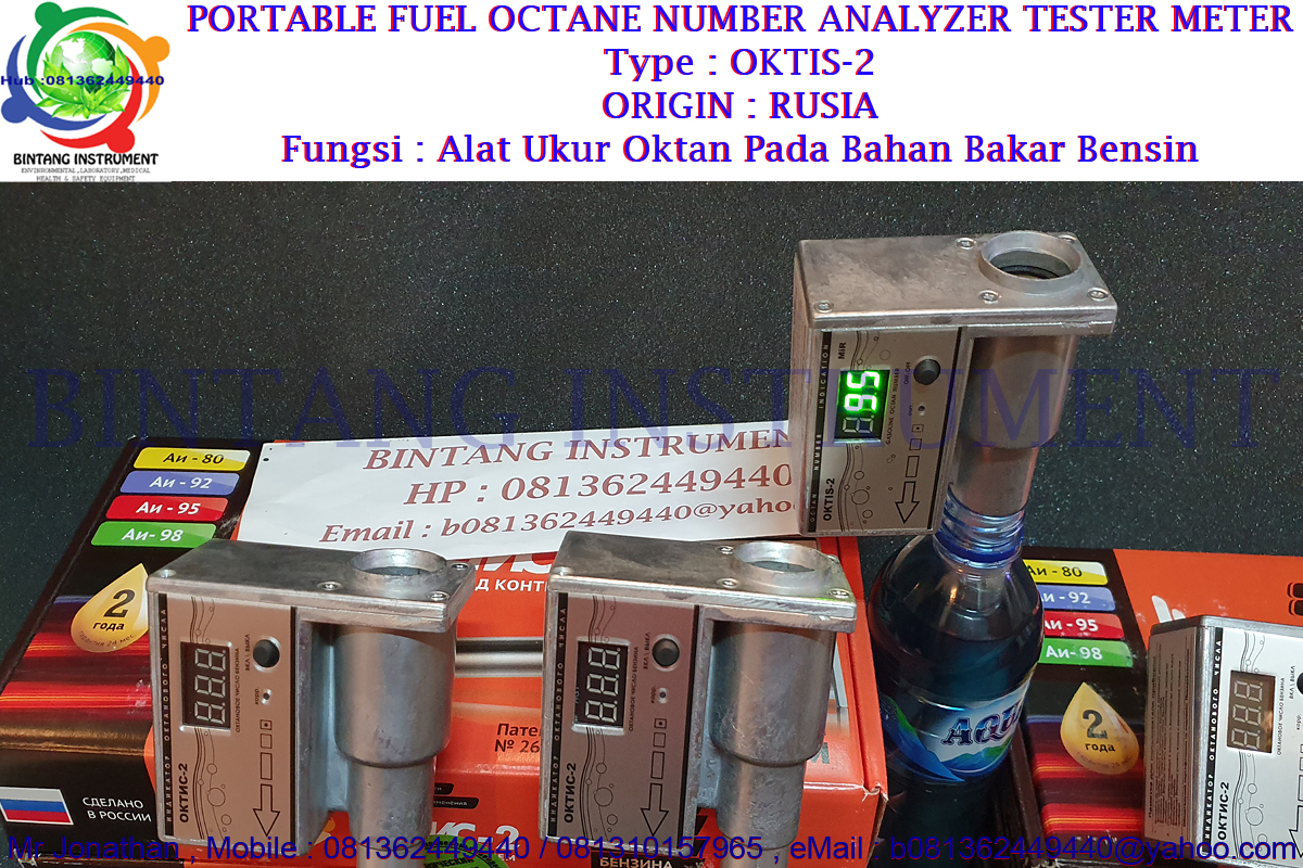 .: 081362449440 Jual Oktis-2 OCTANE NUMBER Tester meter Portabable ...