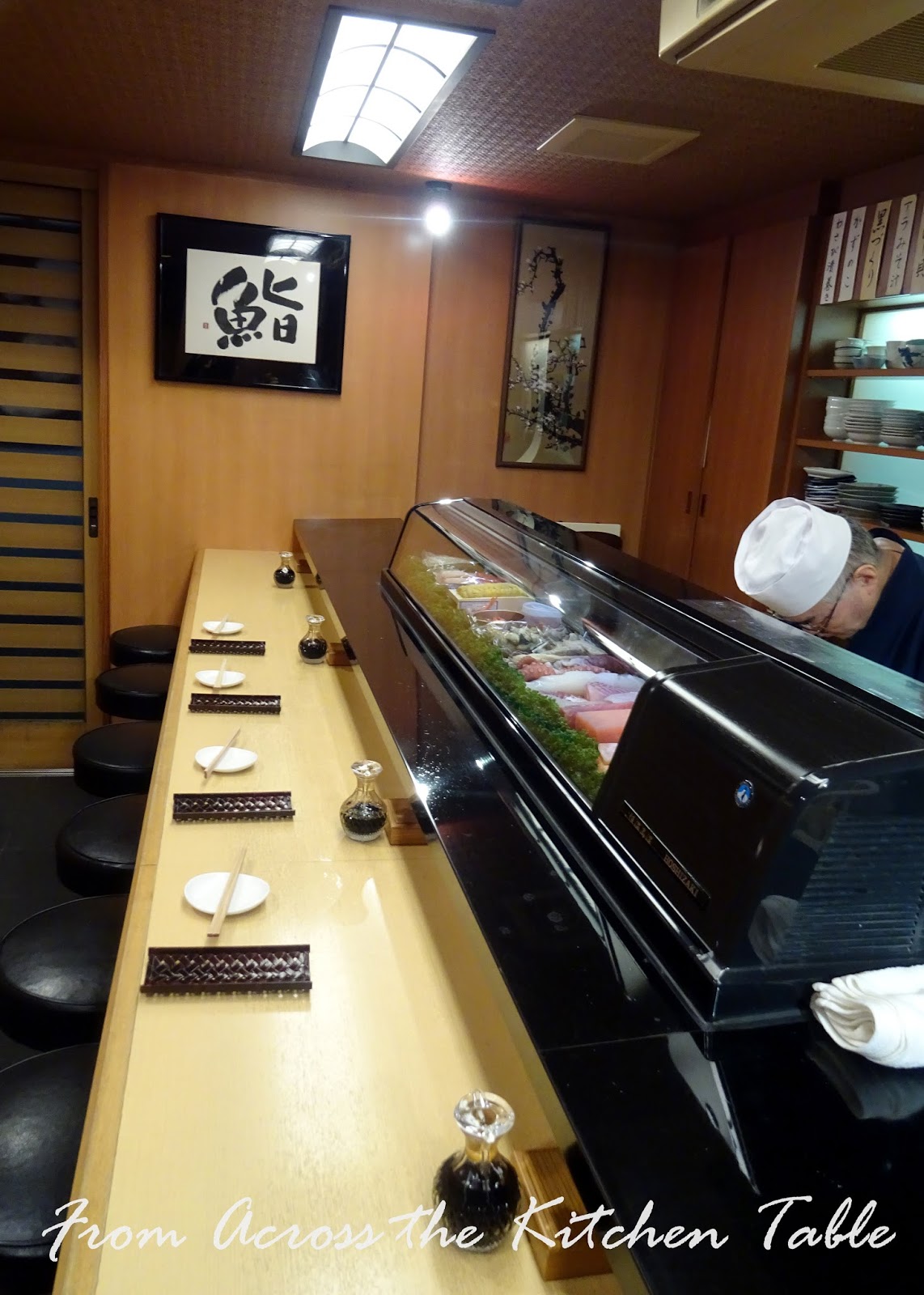 From Across the Kitchen Table: Sushi Ippei, Kanazawa, Japan
