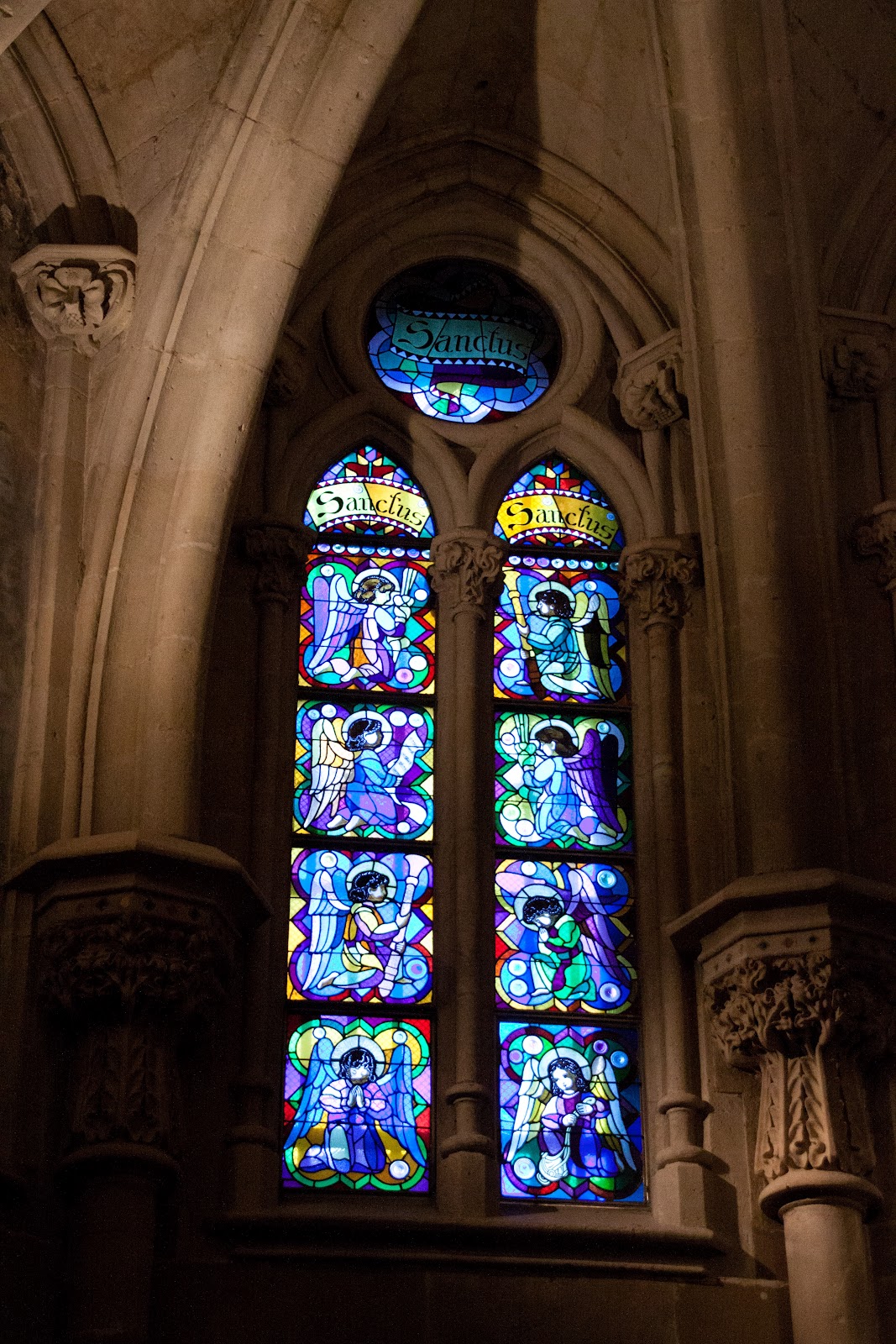 Peach and Thistle: Barcelona: The Crypt of La Sagrada Familia