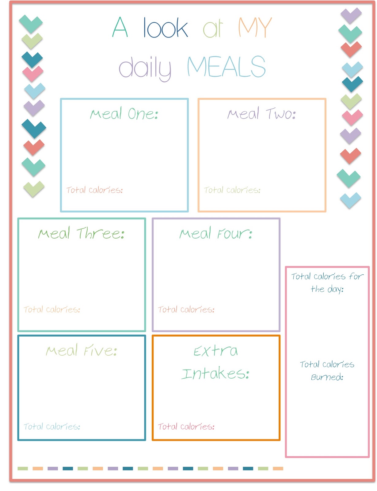 Tone It Up Meg: Free Printables