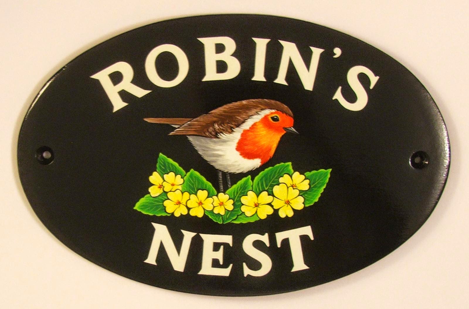 Hand Painted House Signs by Ceramic Art: House Signs and House Plaques ...