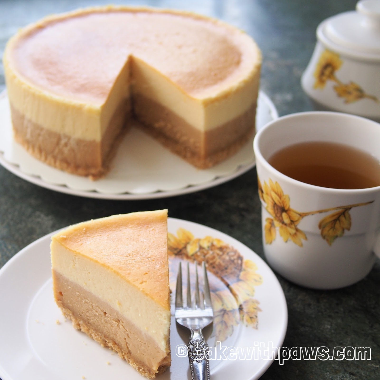 New York Peanut Butter Cheesecake - BAKE WITH PAWS