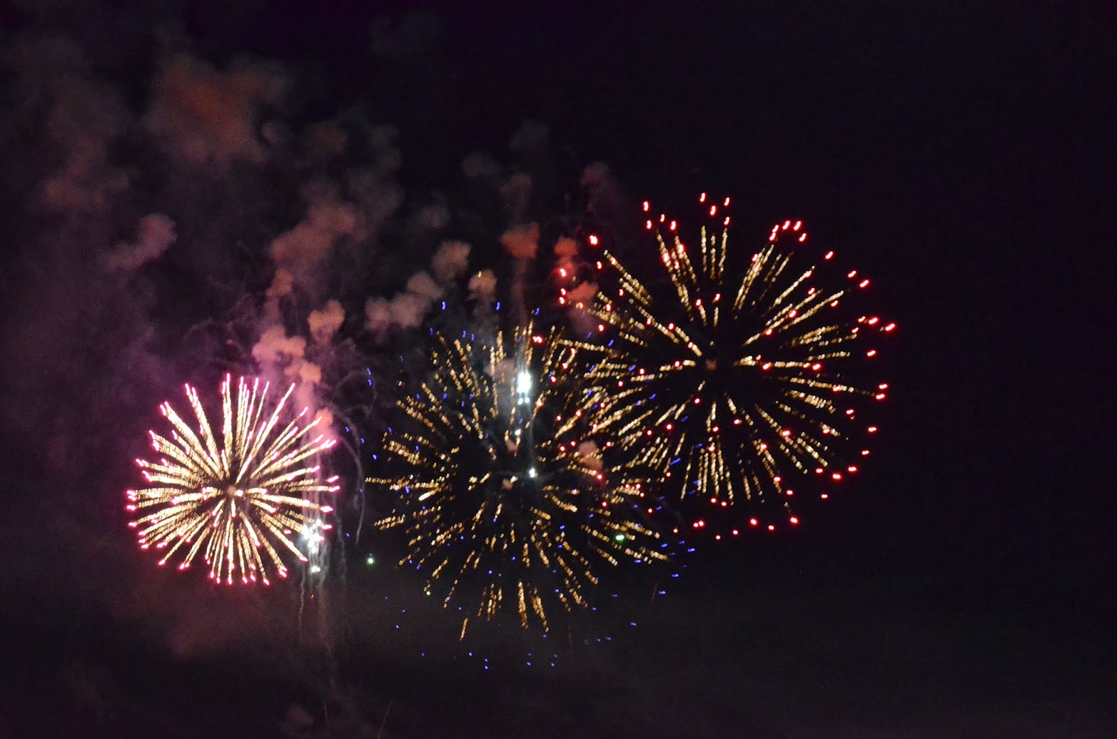 John's Full Time RV Travels: Fireworks Western Winter Blast, Lake ...