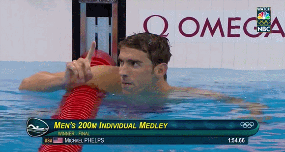 Vanessa Paige Israel: The Olympic Games - Michael Phelps
