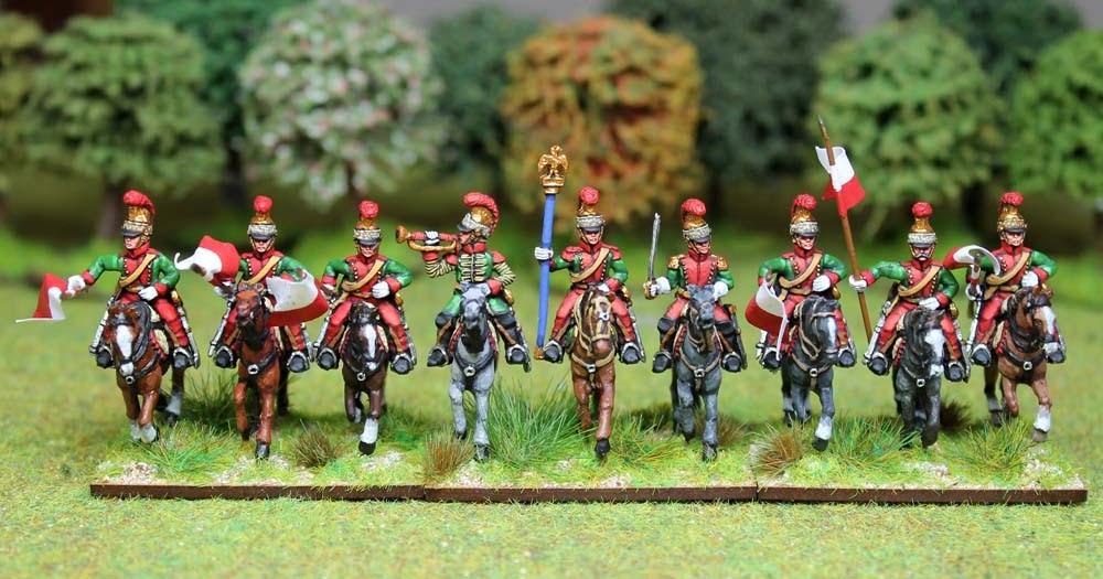 Wee Painted Men - Wargaming with Miniatures: French line lancers