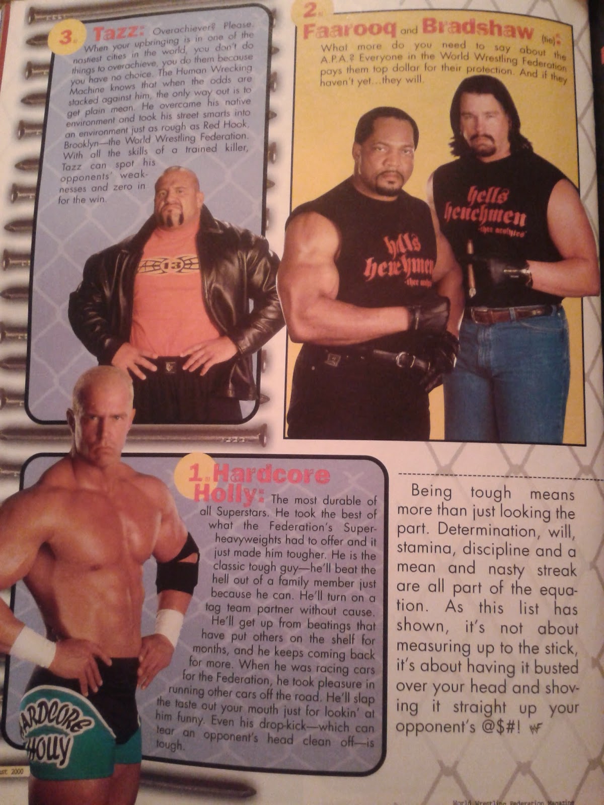 What the World Was Reading: WWF Magazine - August 2000 - Scott's Blog ...