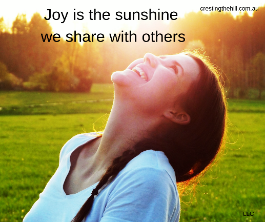 LIVING A LIFE OF JOY - Cresting The Hill