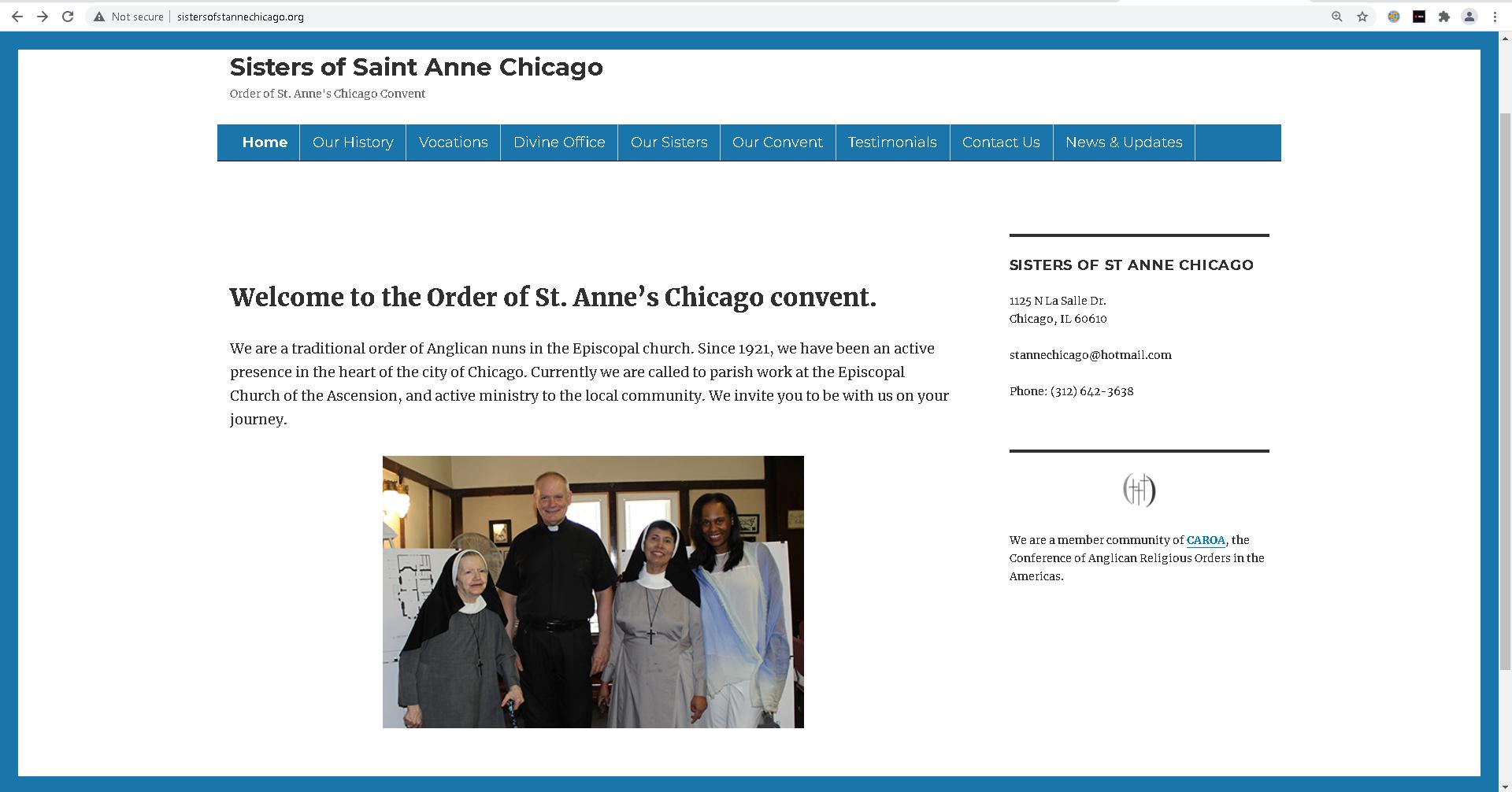 Anglican Religious Orders - Episcopal Church 2022