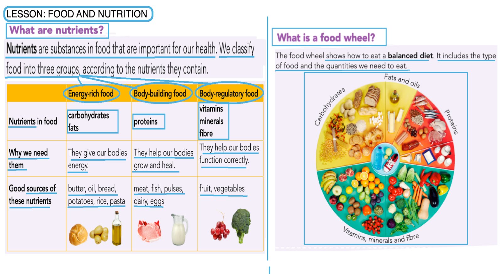 Blog de 3º de Primaria: Natural Science - Unit - A healthy life ...