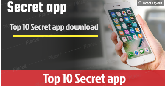 Top 10 Secret app download on play store | Technologist Liaquat