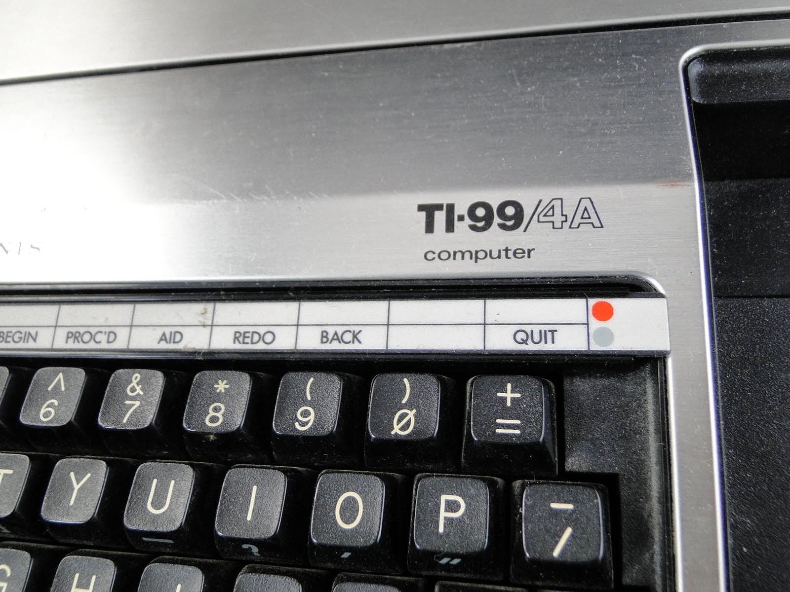 Retro Treasures: Texas Instruments TI-99/4A (untested)