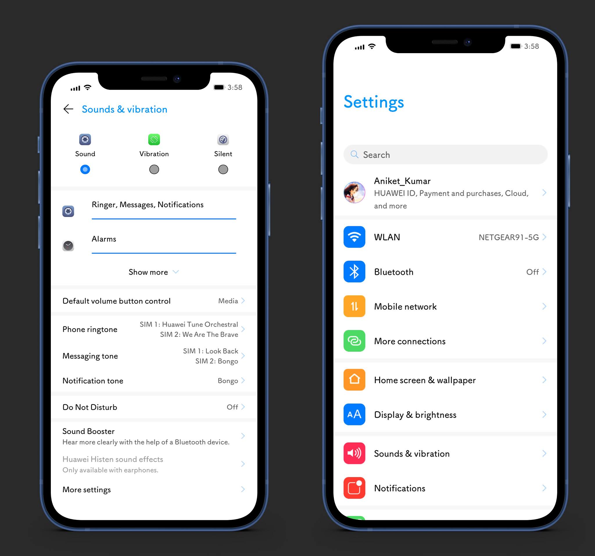 [Original Theme] IOS 14 iPhone EMUI Theme for 9/10/11 Users