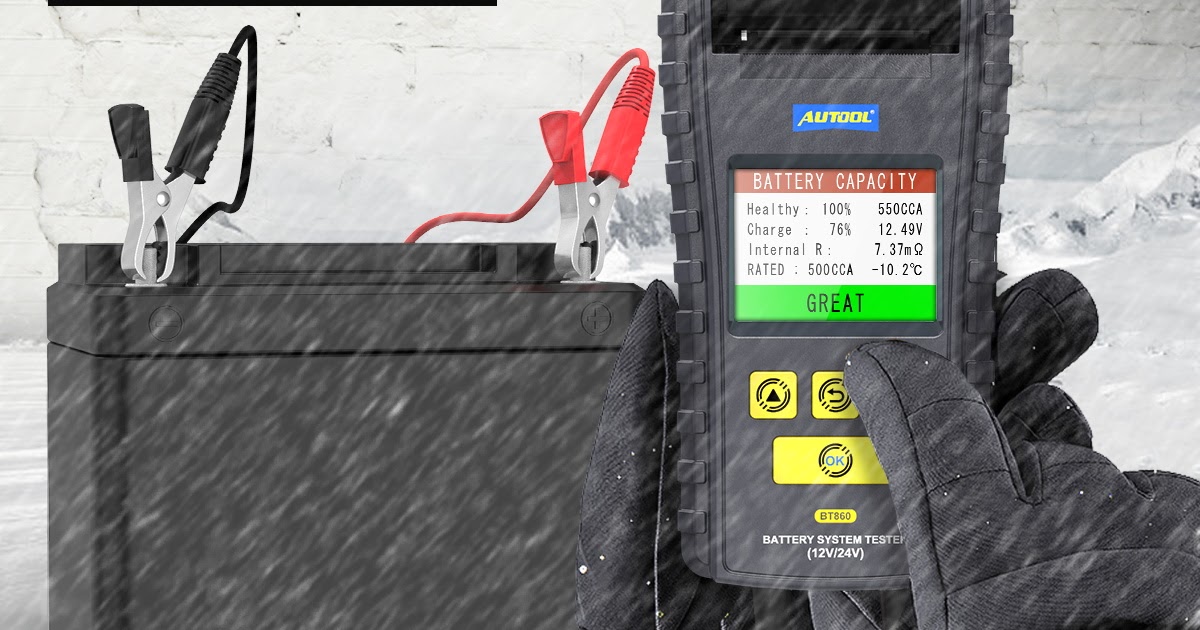 SSNA AUTO TOOLS: Battery Analyzer & Battery System Tester 12V-24V
