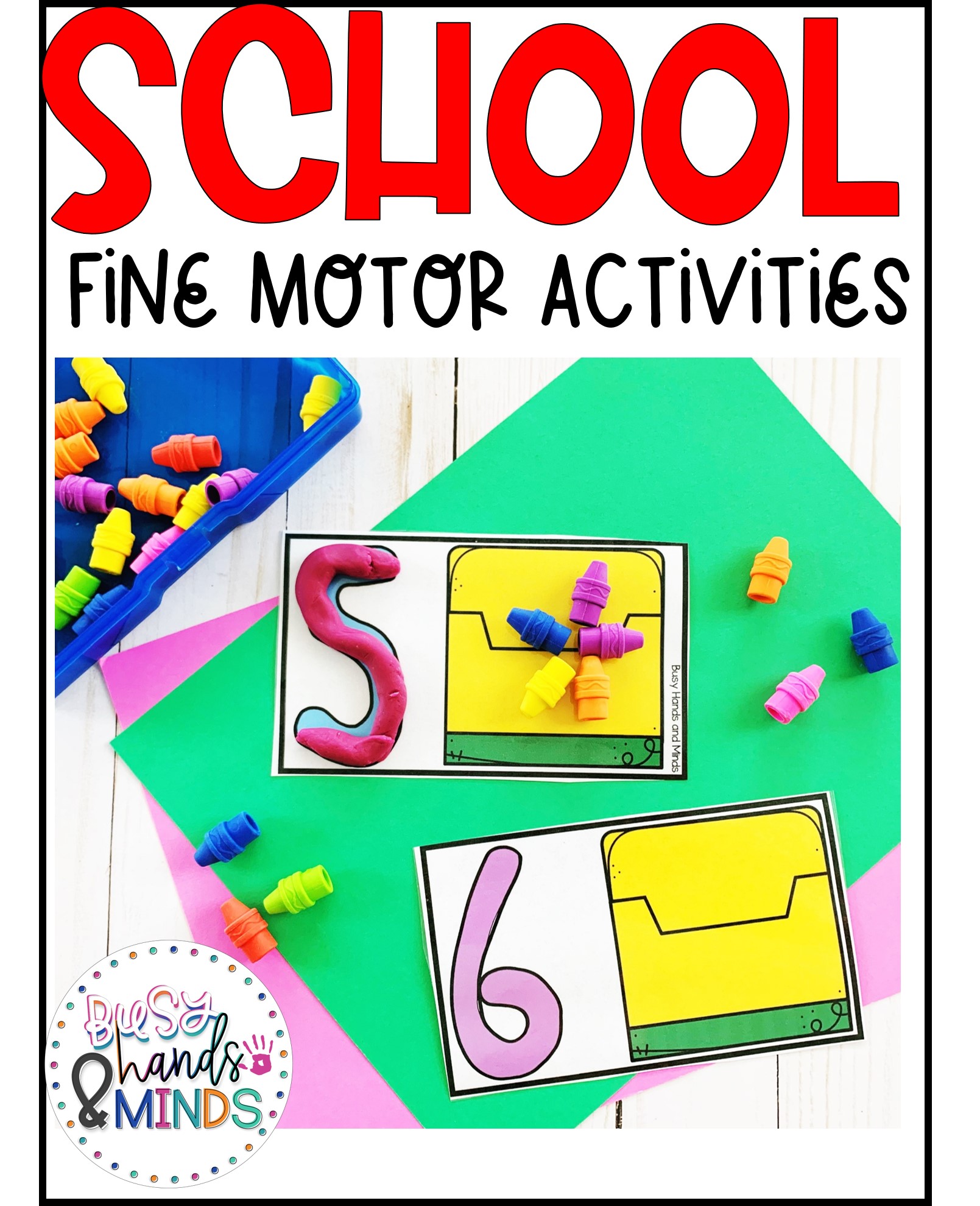 Back to School Fine Motor Task Boxes | Busy Hands and Minds
