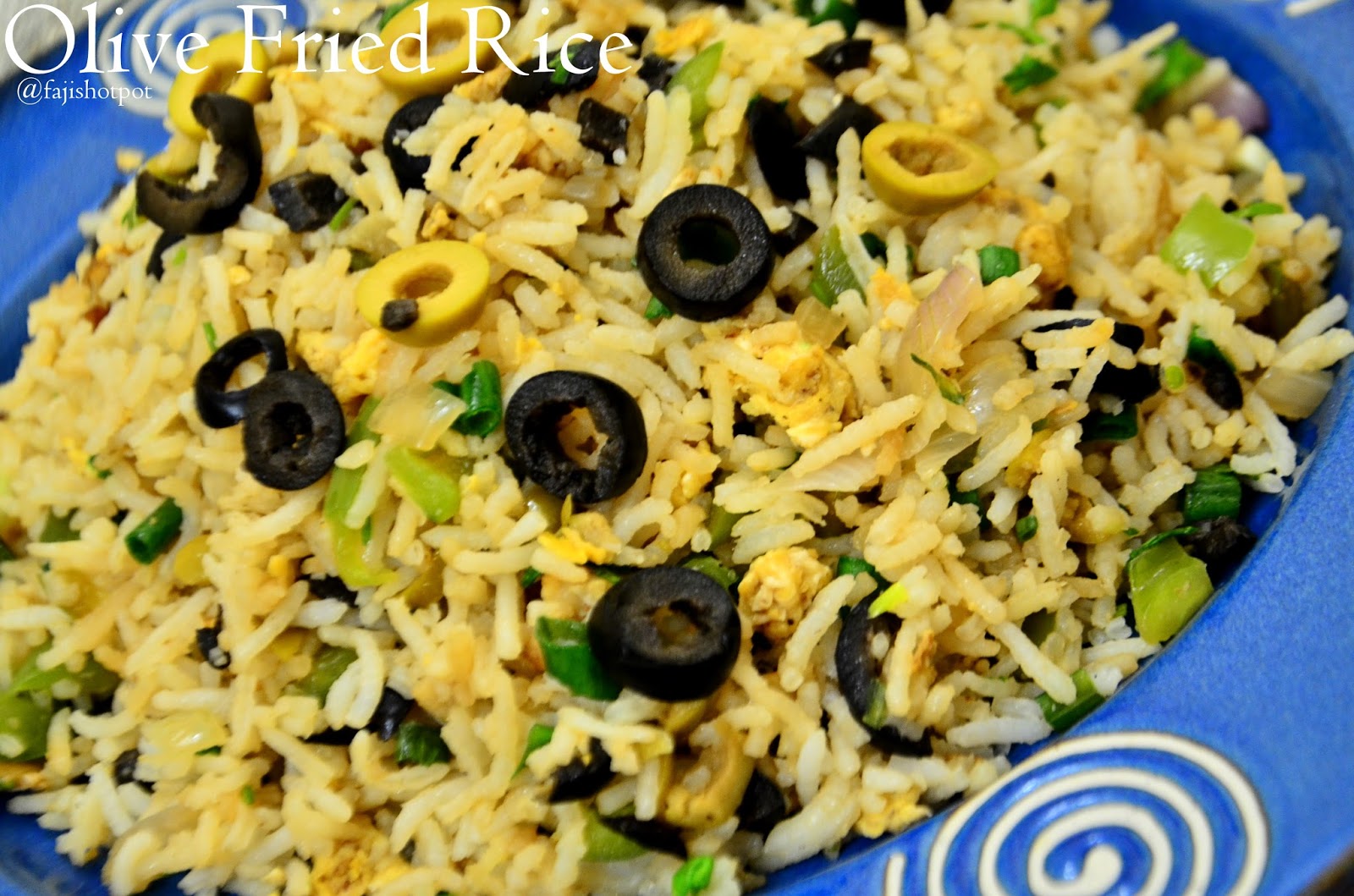 Faji's Hot Pot: Olive Fried Rice