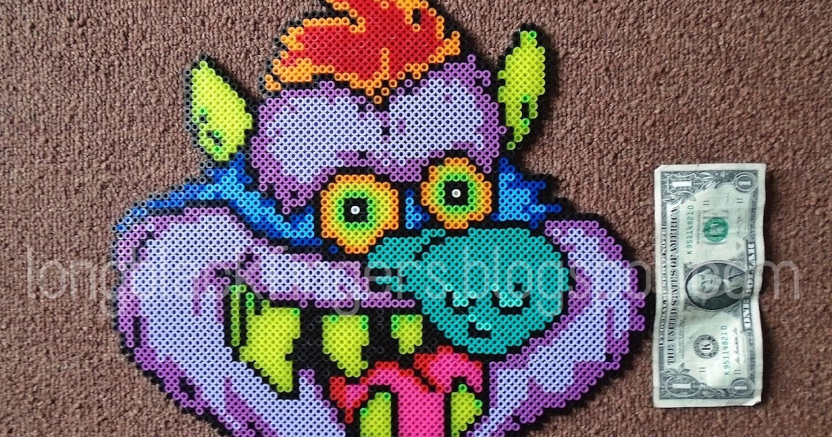 Long Black Fingers : New My Pet Monster Perler Bead