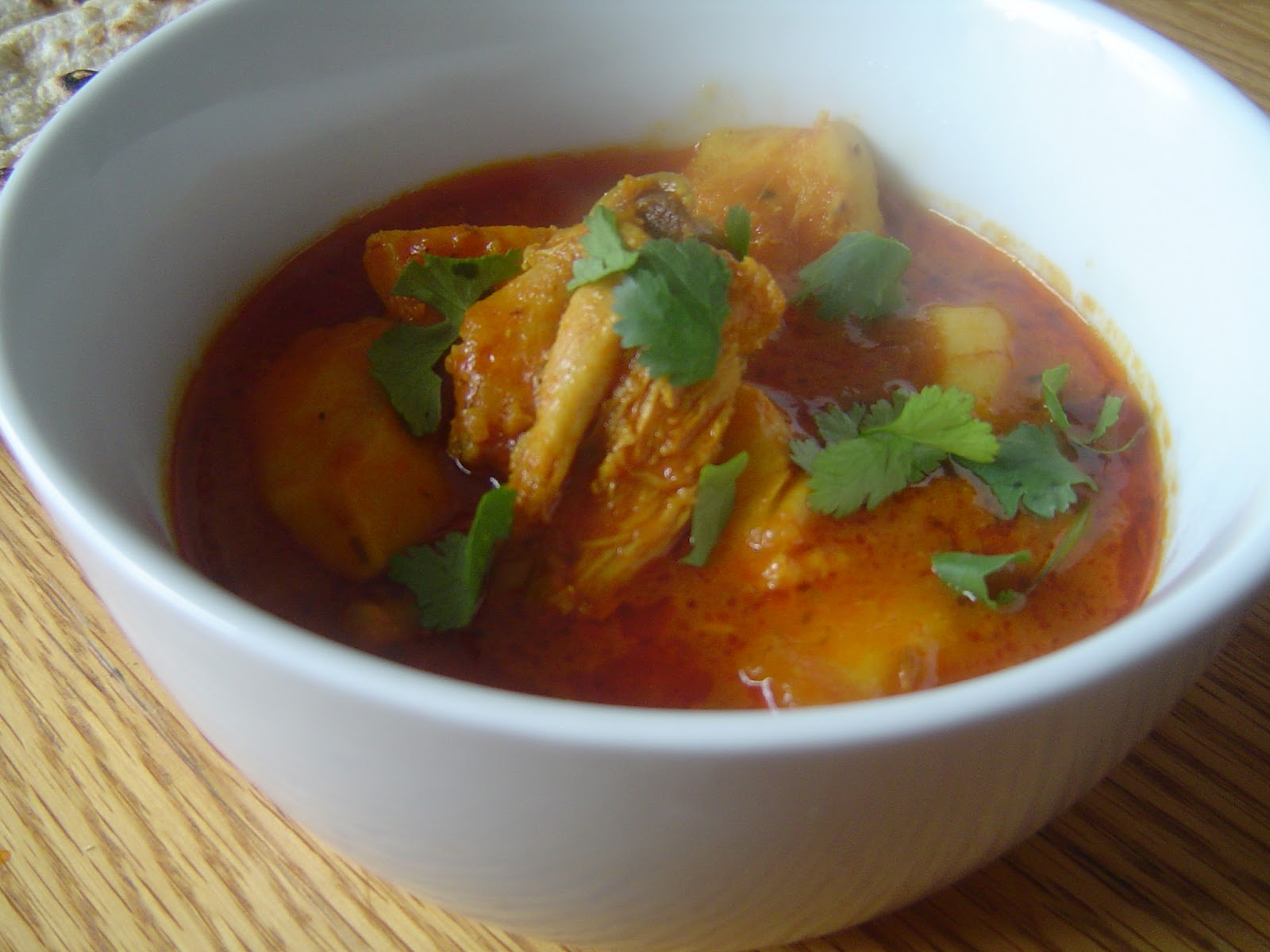 pakistani home cooking: Taro root curry.