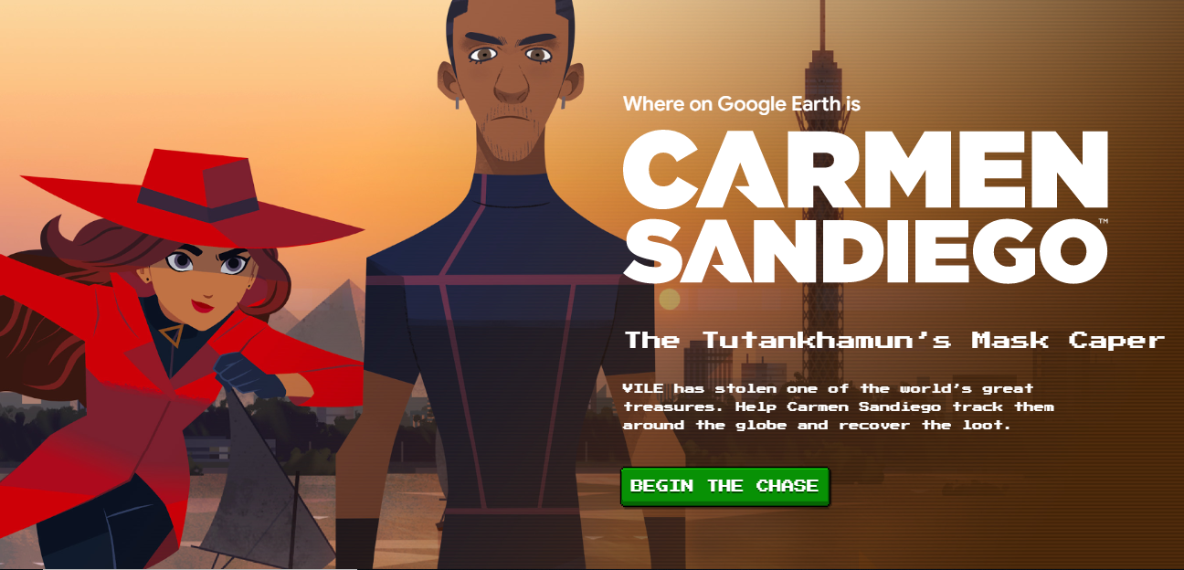 Time to Talk Tech : Where in Google Earth is Carmen Sandiego? The ...