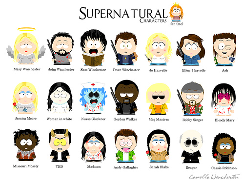 Movie Character List Picture: supernatural characters